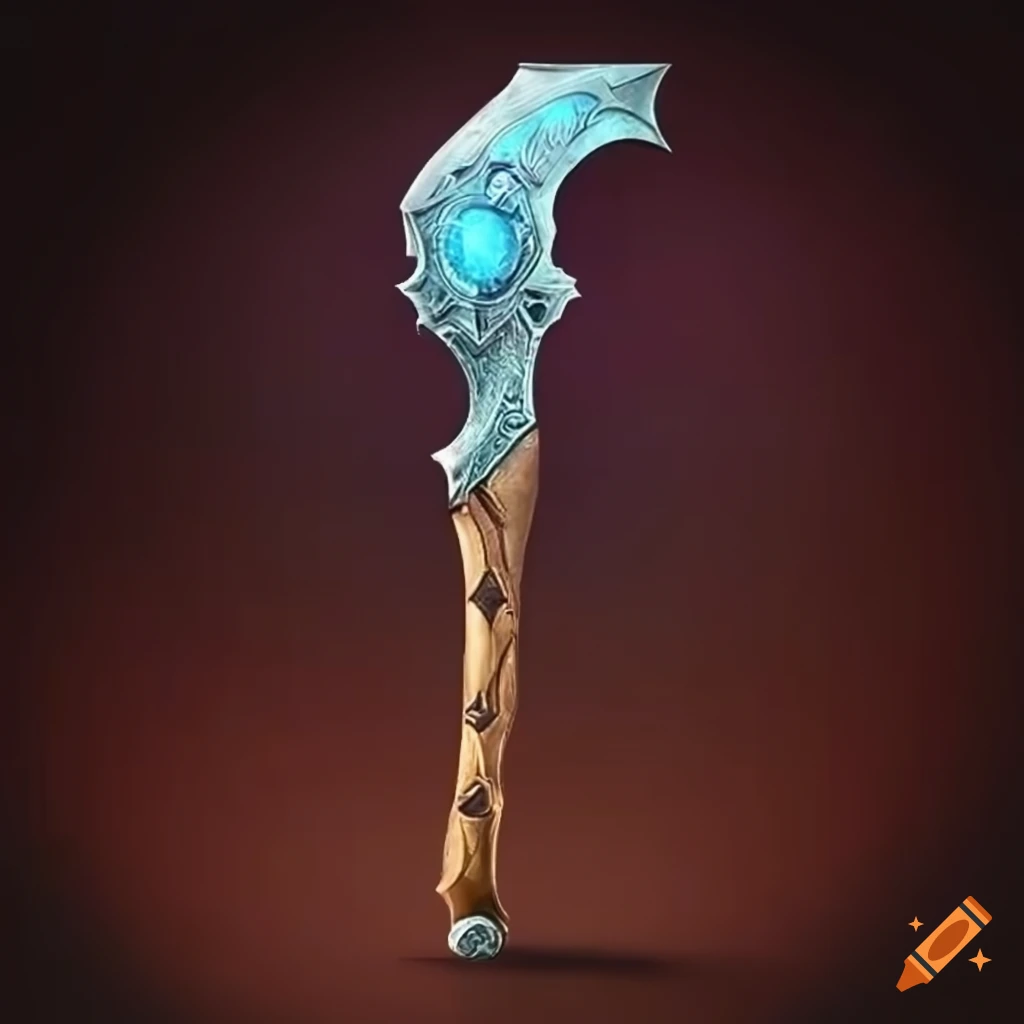 Mythic axe sword on Craiyon