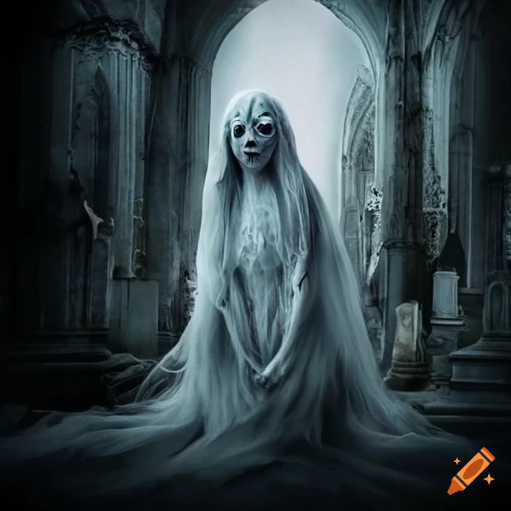 Ghosts images created on Craiyon