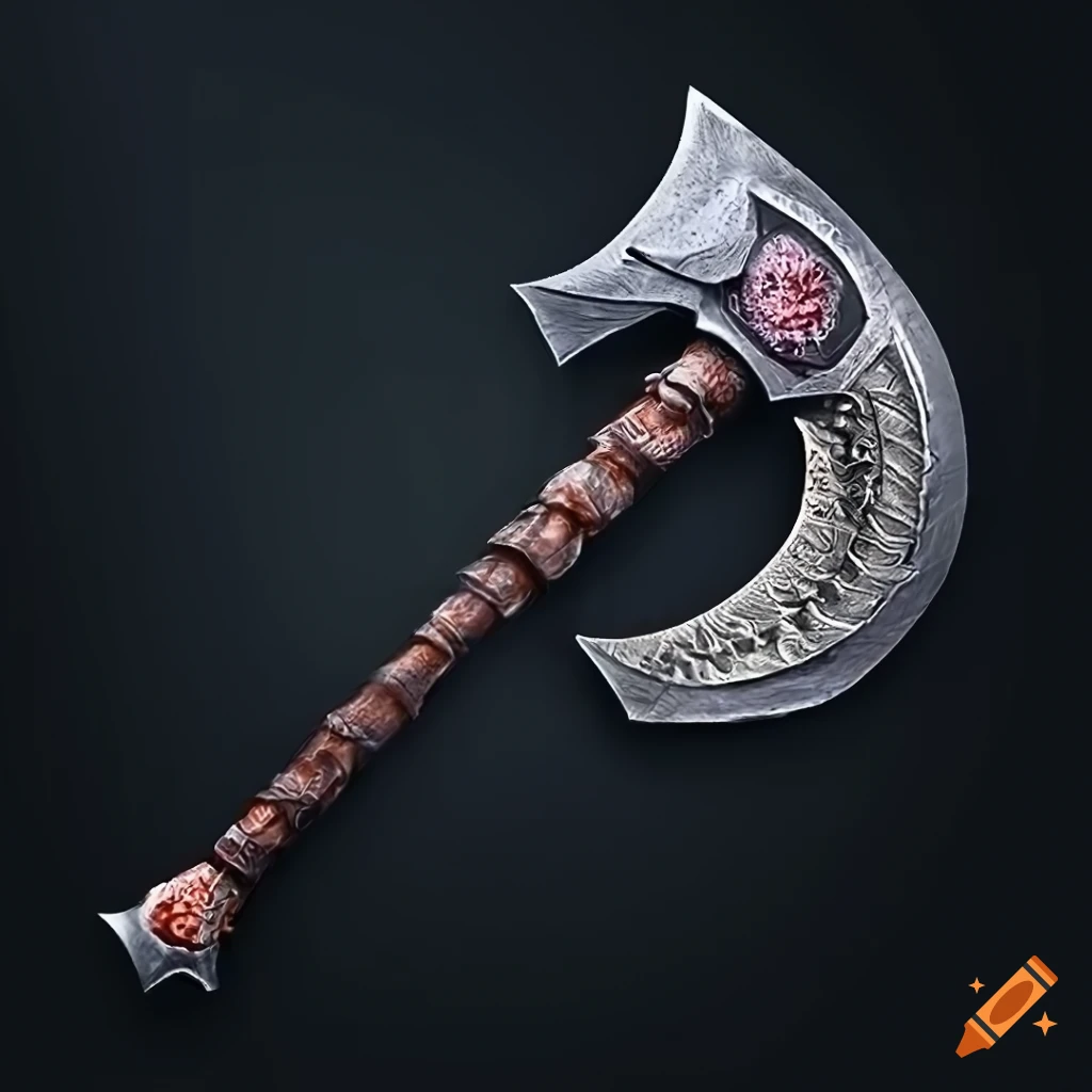 Mythic axe sword on Craiyon