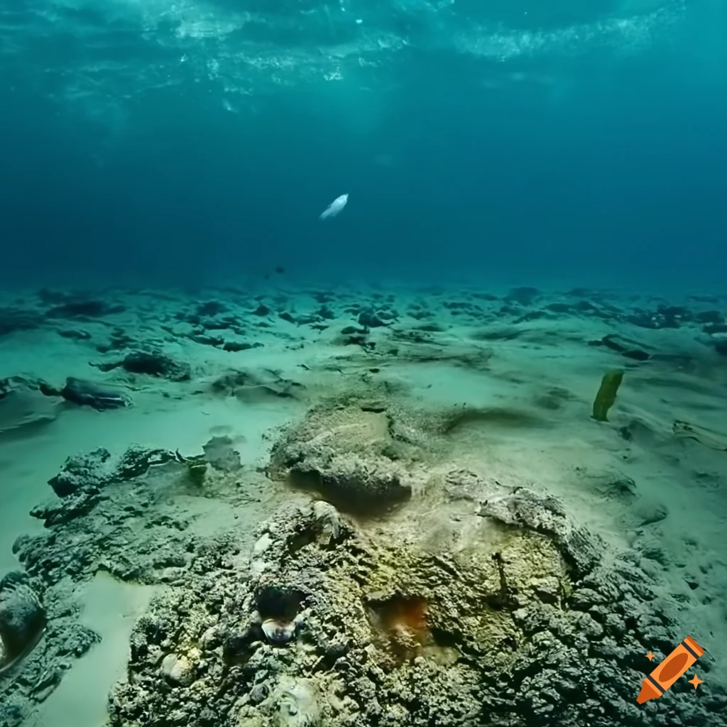 Sedimentation of seabed sediments on Craiyon