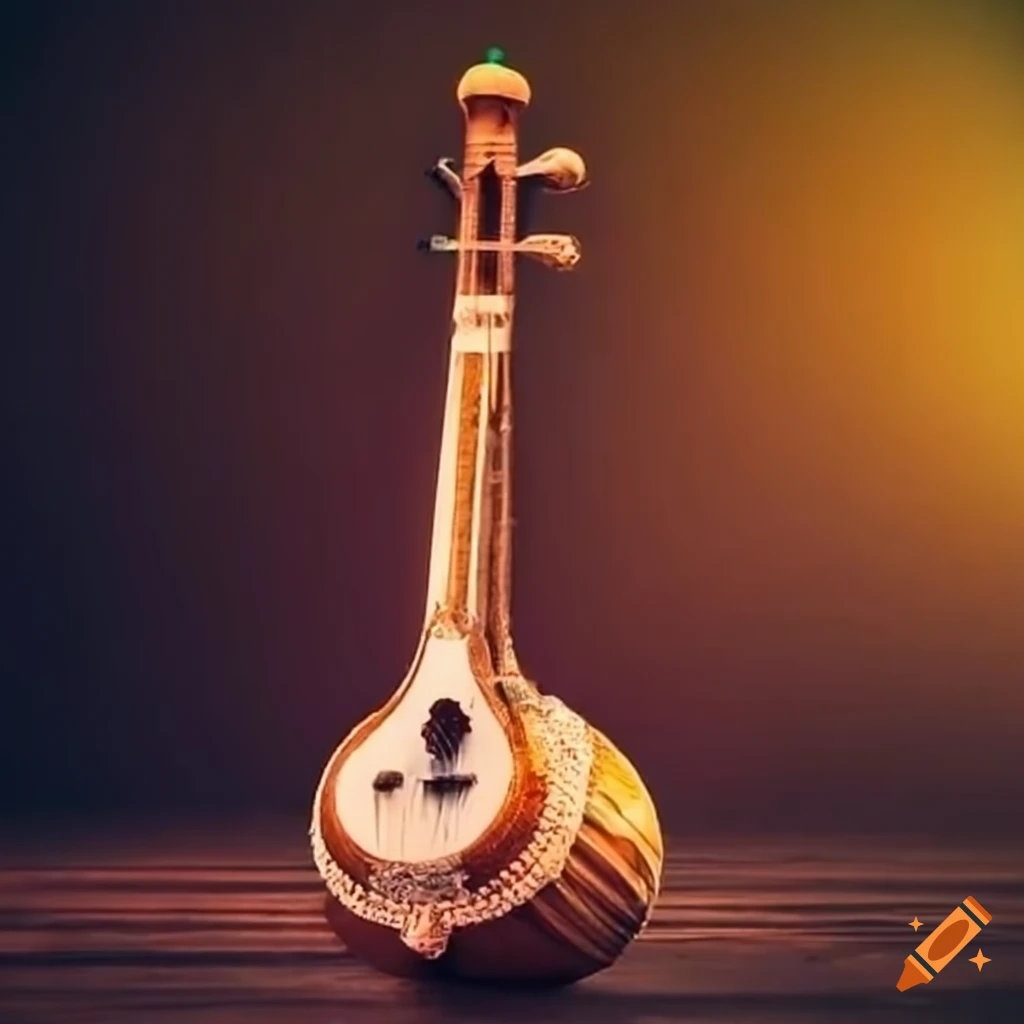 Taanpura, a traditional Indian musical instrument for classical music ...