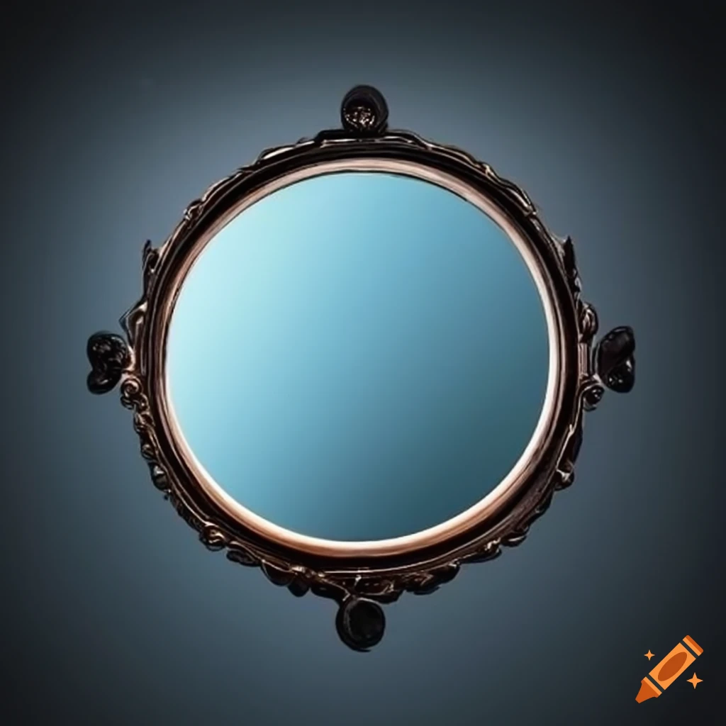 Mirror front view on Craiyon