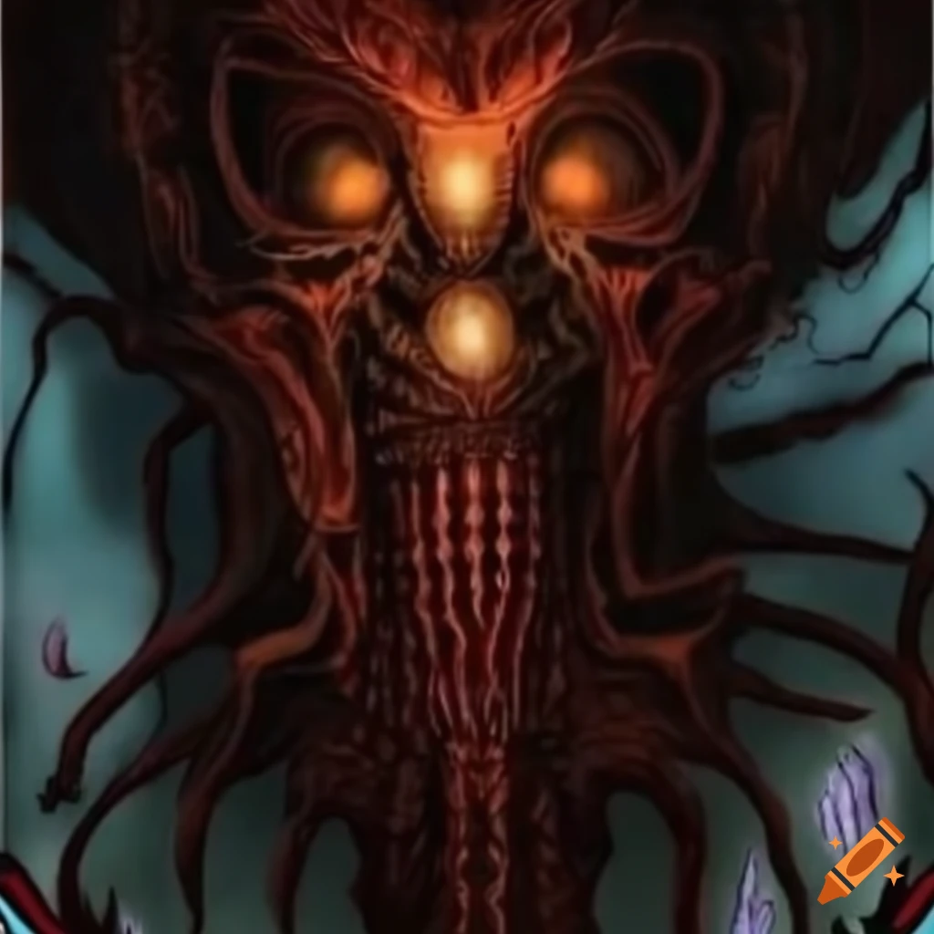 The Demiurge, malevolent creator and father of evil on Craiyon