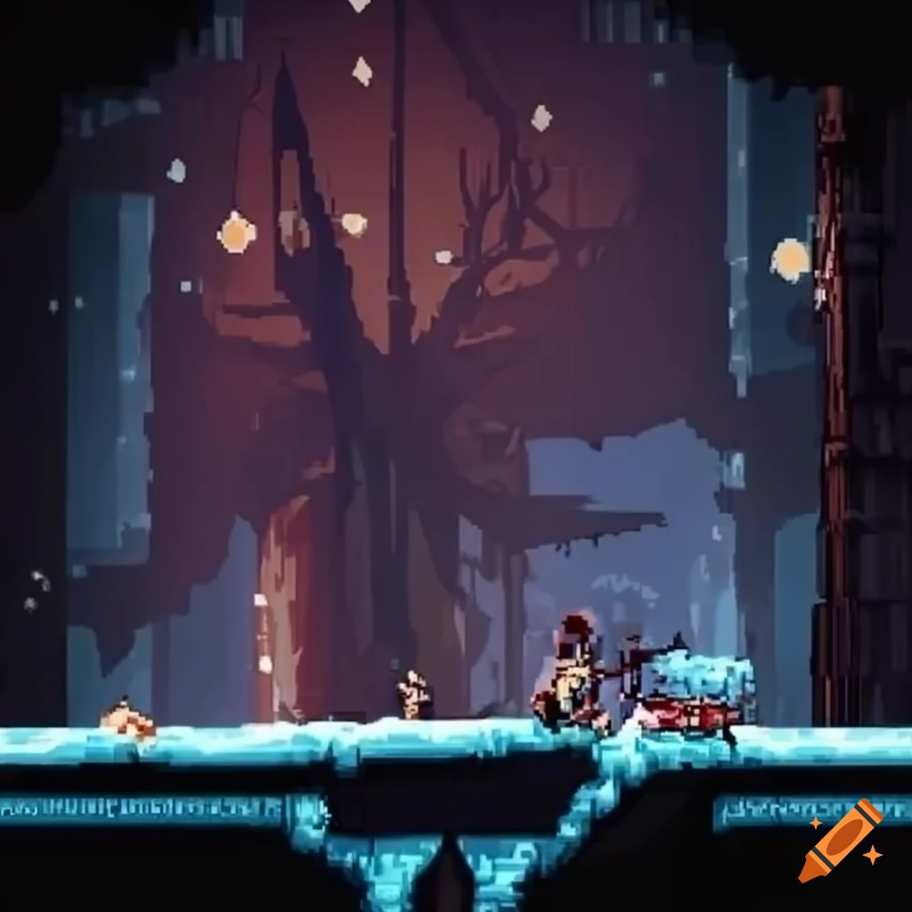 Metroidvania platformer with vast layering and ancient structures in ...