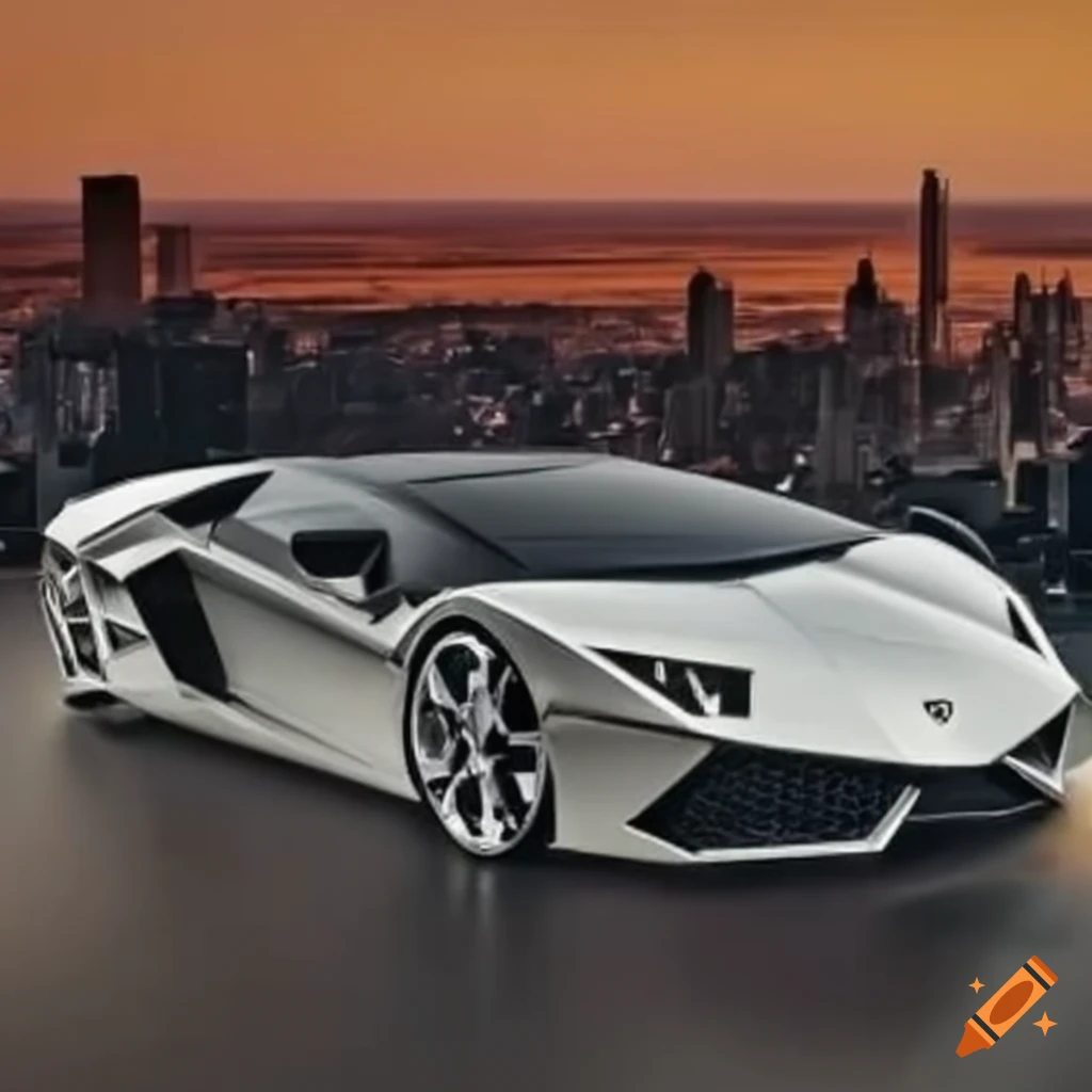 Lustrous Lamborghini Teranado with elegant curves and sleek design on ...