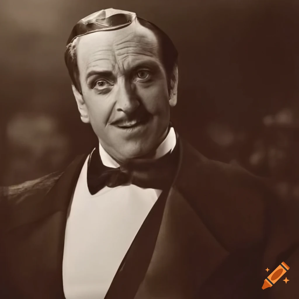 Illustration of classy gentleman like Walt Disney and Vincent Price on ...