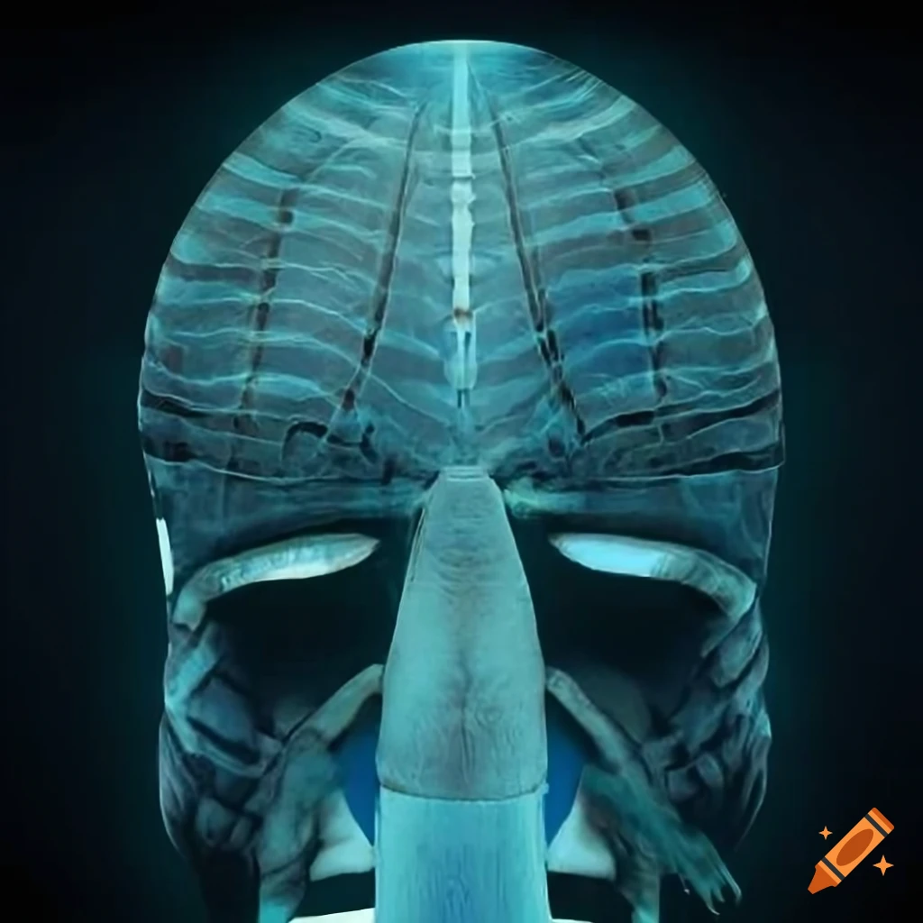 African-inspired x-ray mask with a Zelda game motif in stunning 4K ...