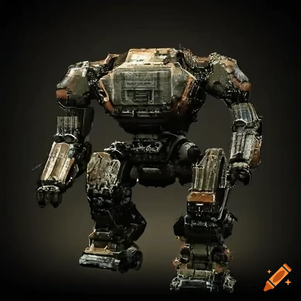 Mechwarrior 5, armored core, pacific rim robot giant mech on Craiyon