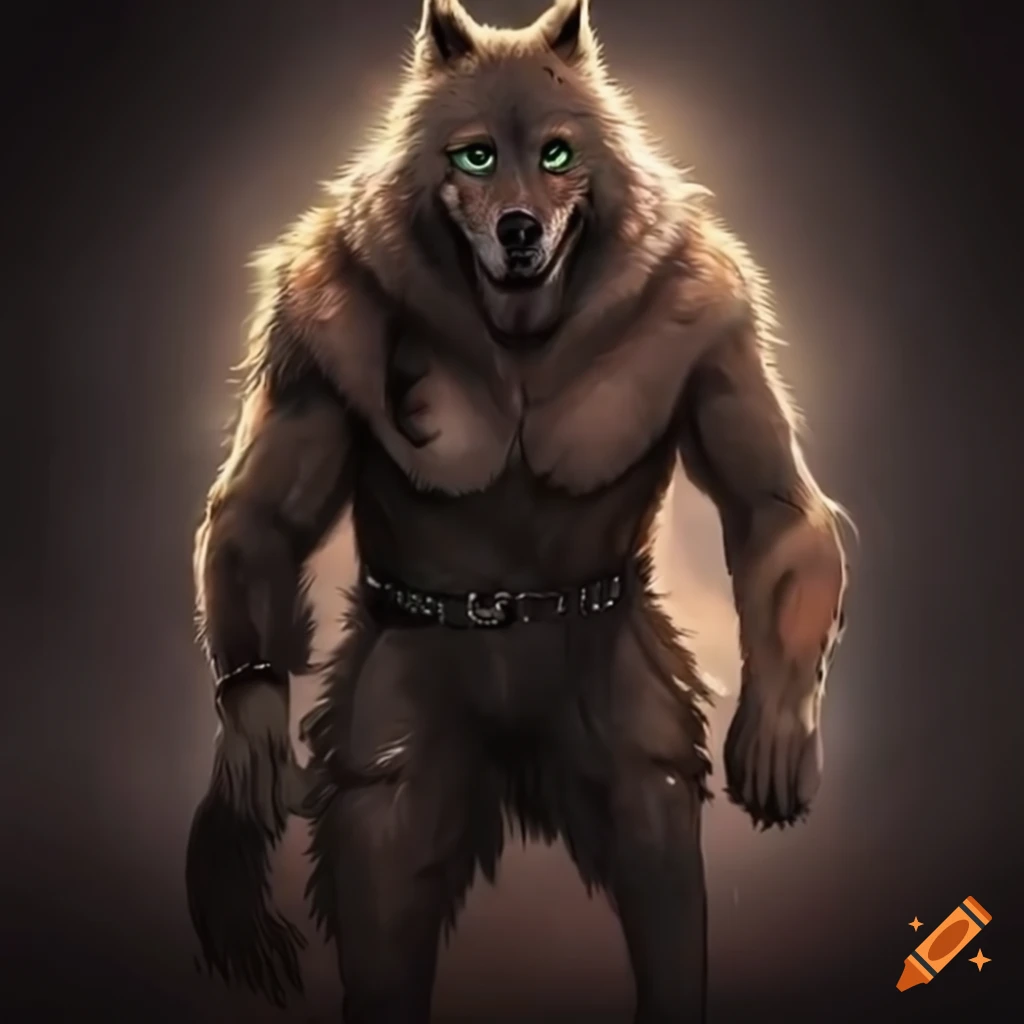 Alpha wolf on Craiyon