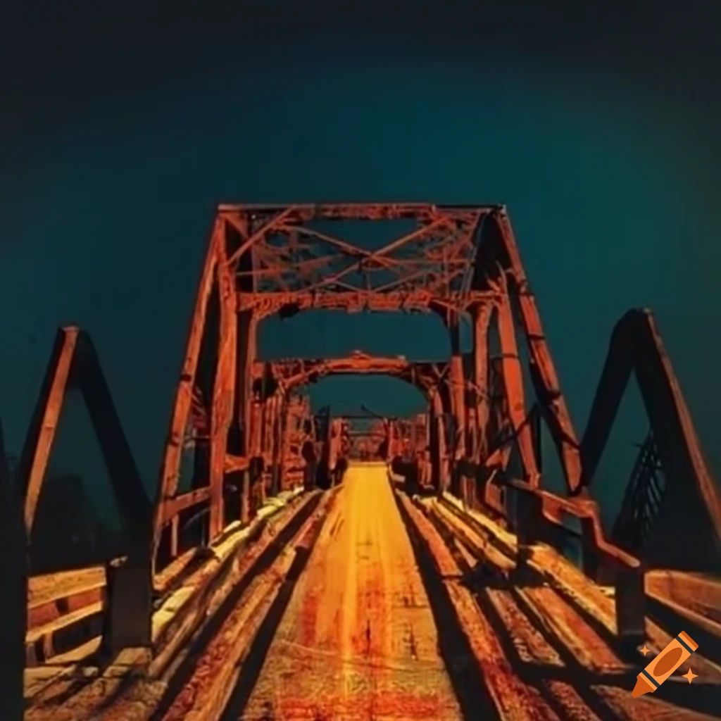 The Bridge of Doom in Texas on Craiyon