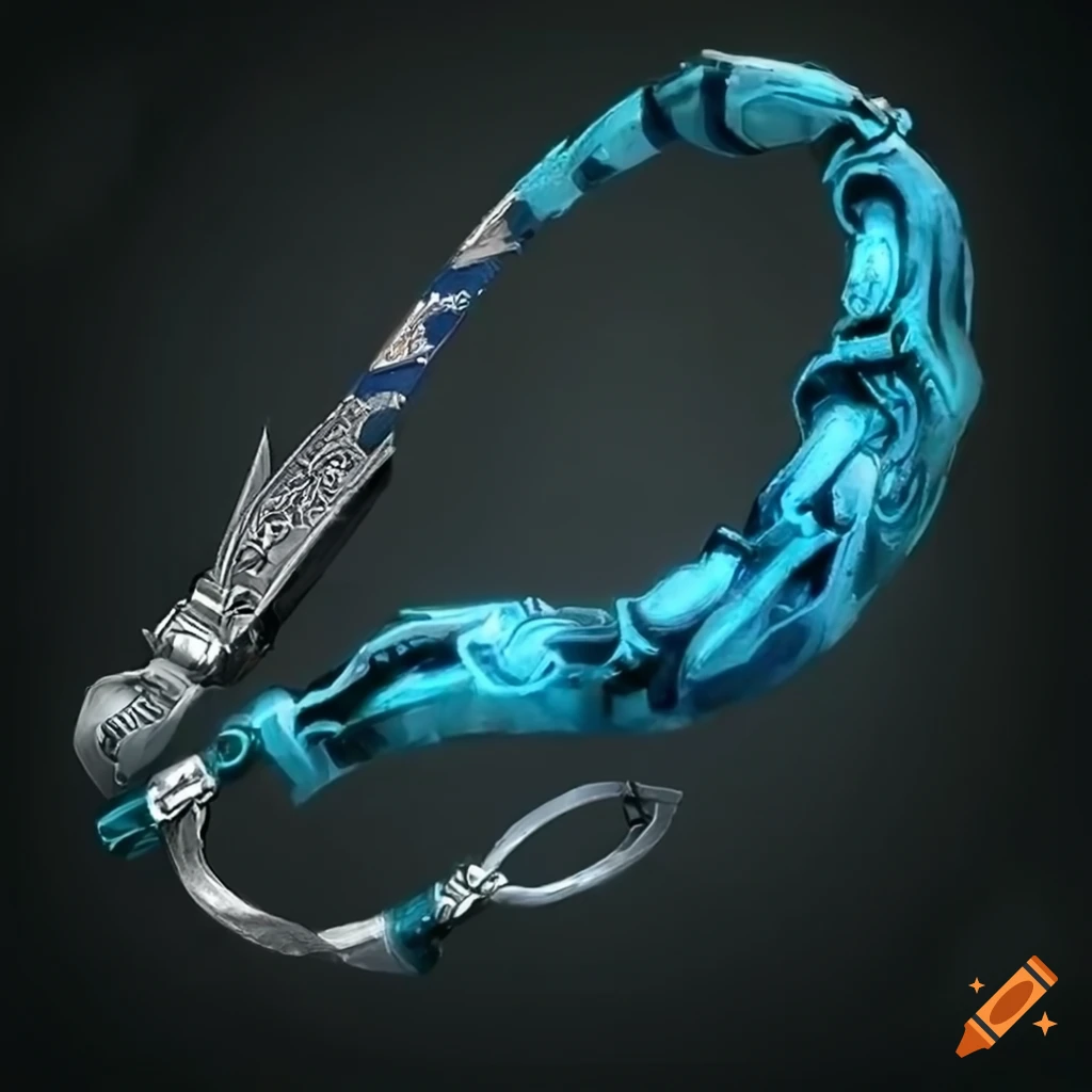 Digital painting of mythical magic lanyard in fantasy rpg game on Craiyon