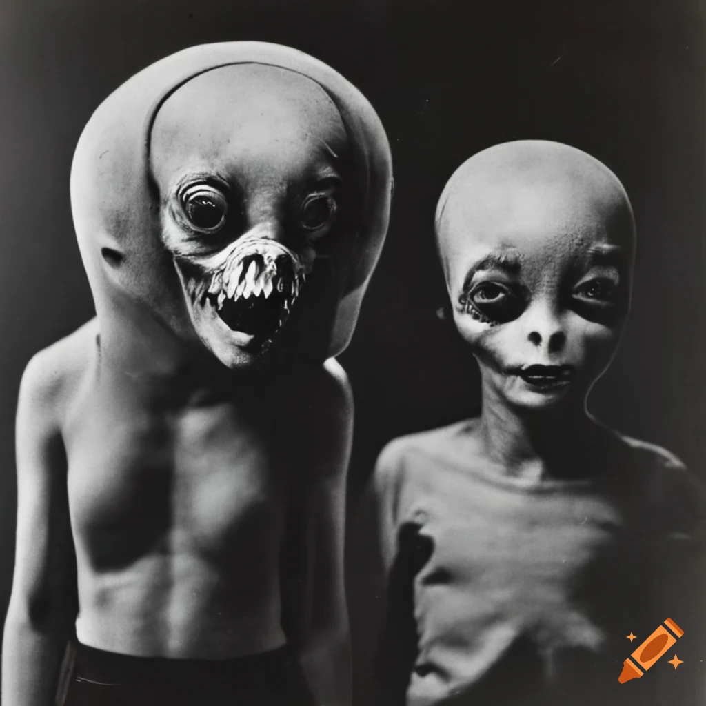 1963 bbc movie poster showing weird alien creatures in 1960s sci-fi ...