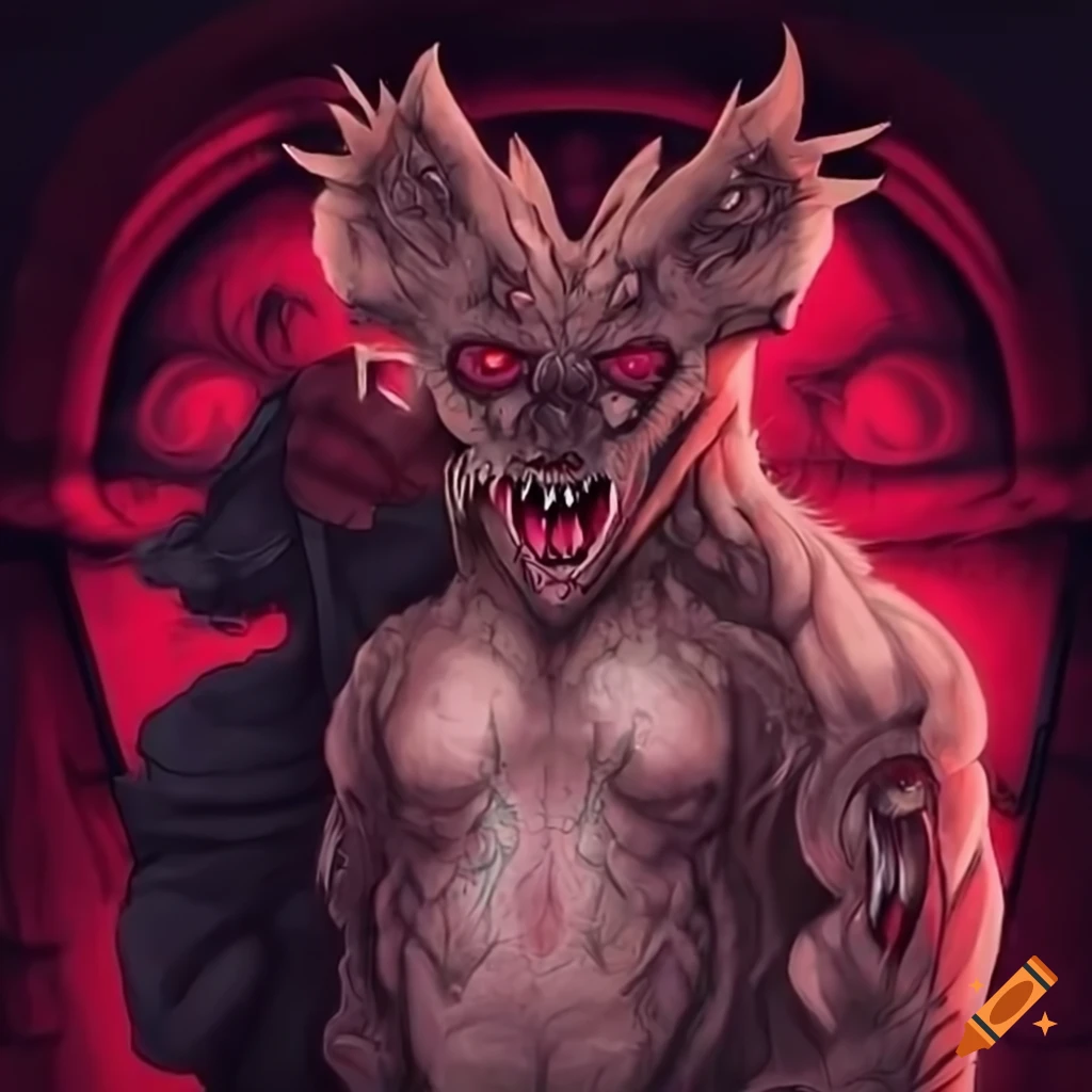 Dream Caster Aaron Wolf and Two-headed Demon Princess Demogorgon ...