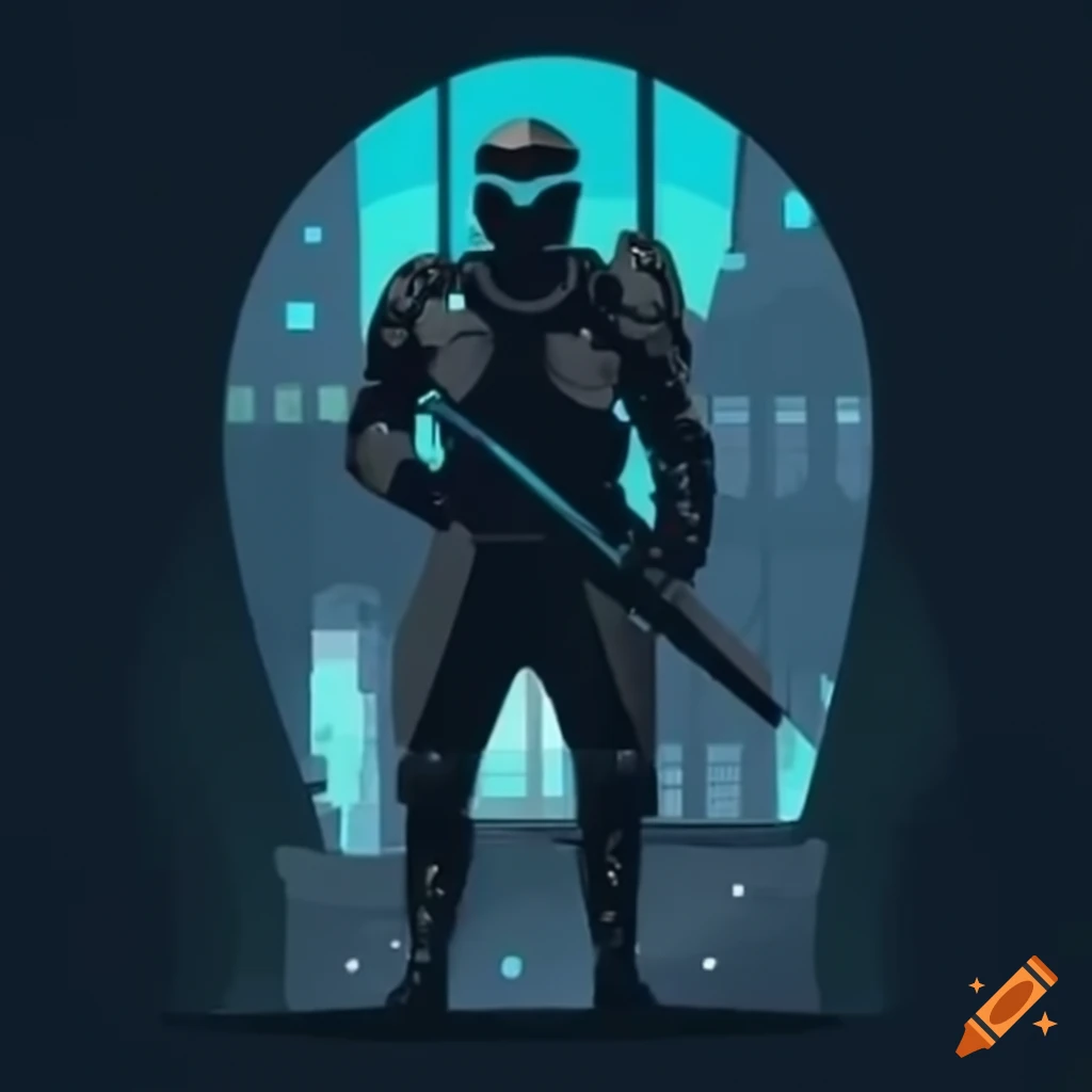 Elite soldiers in futuristic armor around a high-tech castle on Craiyon