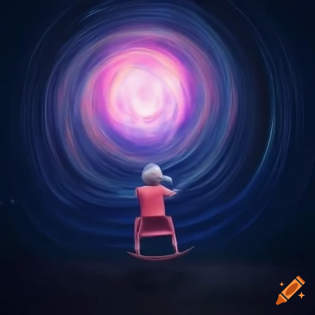 Flying grandma in a rocking chair through a wormhole towards a binary ...