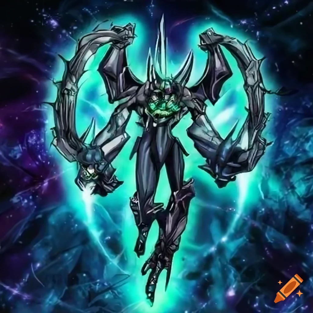 Neo-Spacian Plasma Phantom Yu-Gi-Oh! card art on Craiyon