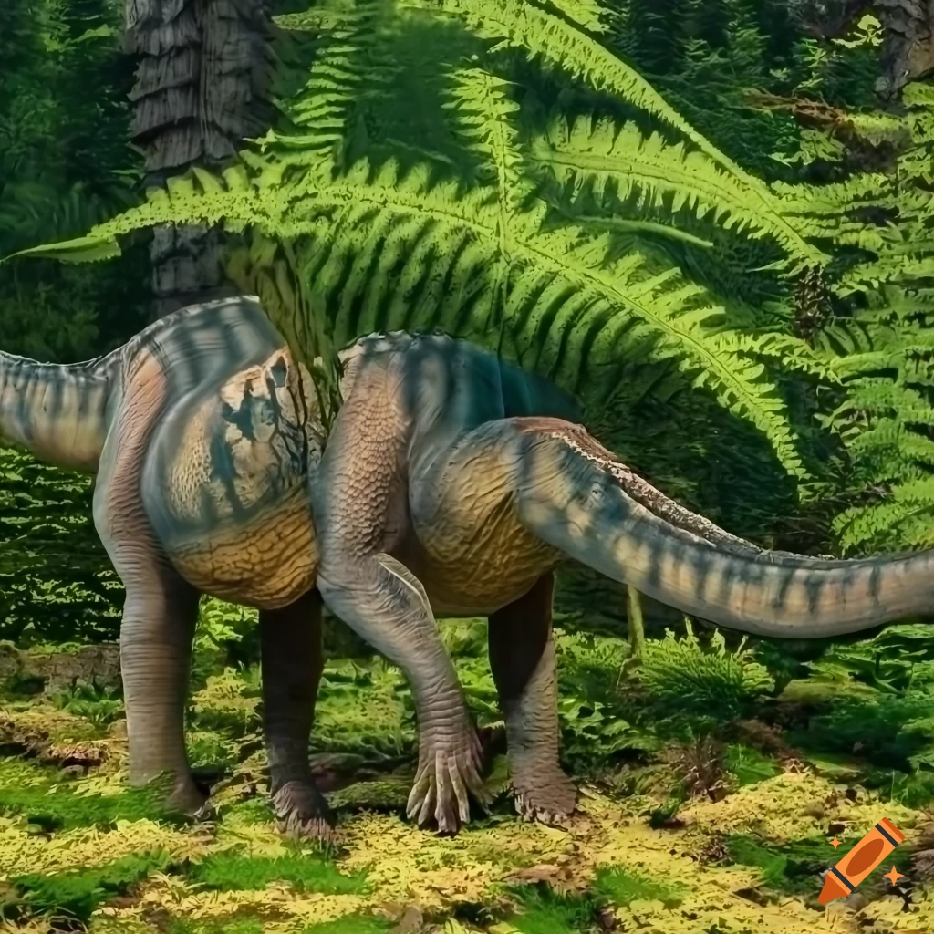 Dinosaur images created on Craiyon