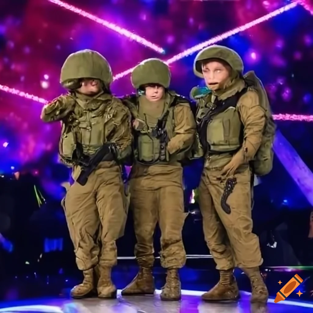 Person in idf 98th paratroopers division costume on the masked singer ...