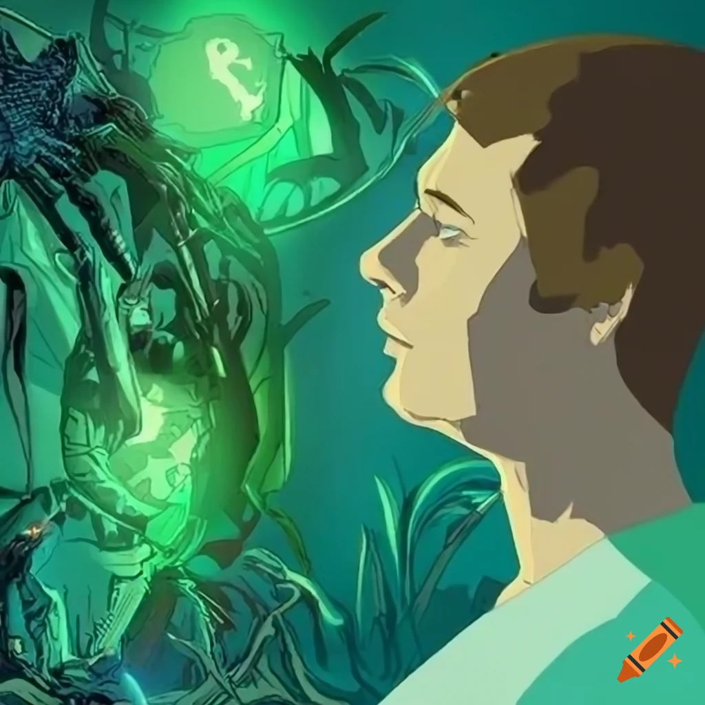 James Spader as a futuristic Time Lord flying through an alien jungle ...