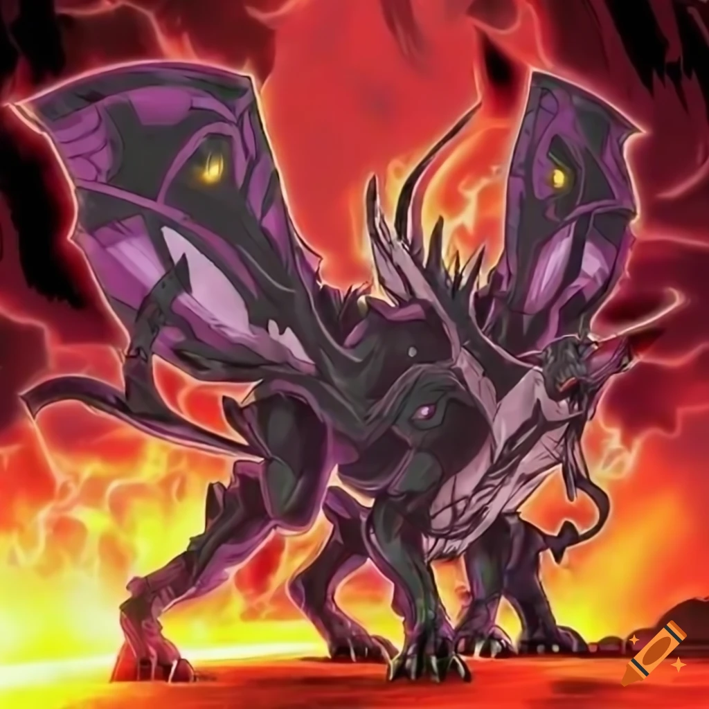 Neo-spacian destruction chimera, yu-gi-oh! card art depicting elements ...