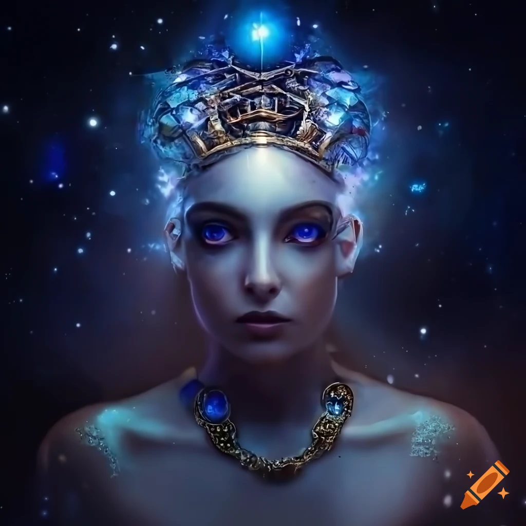 Ethereal sci-fi world inspired by celtic, greek, and egyptian mythology ...