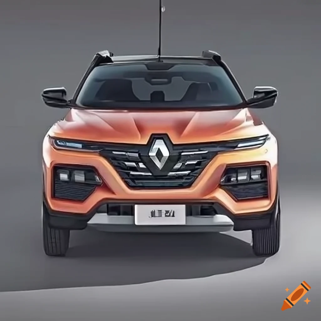 Renault kiger 2022-2023 front view car on Craiyon