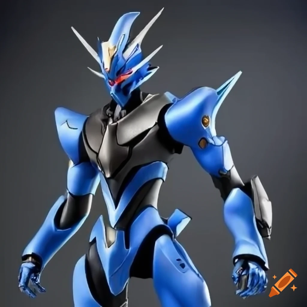 Royal Blue and Matte Black Celestial Armor from various anime series on ...