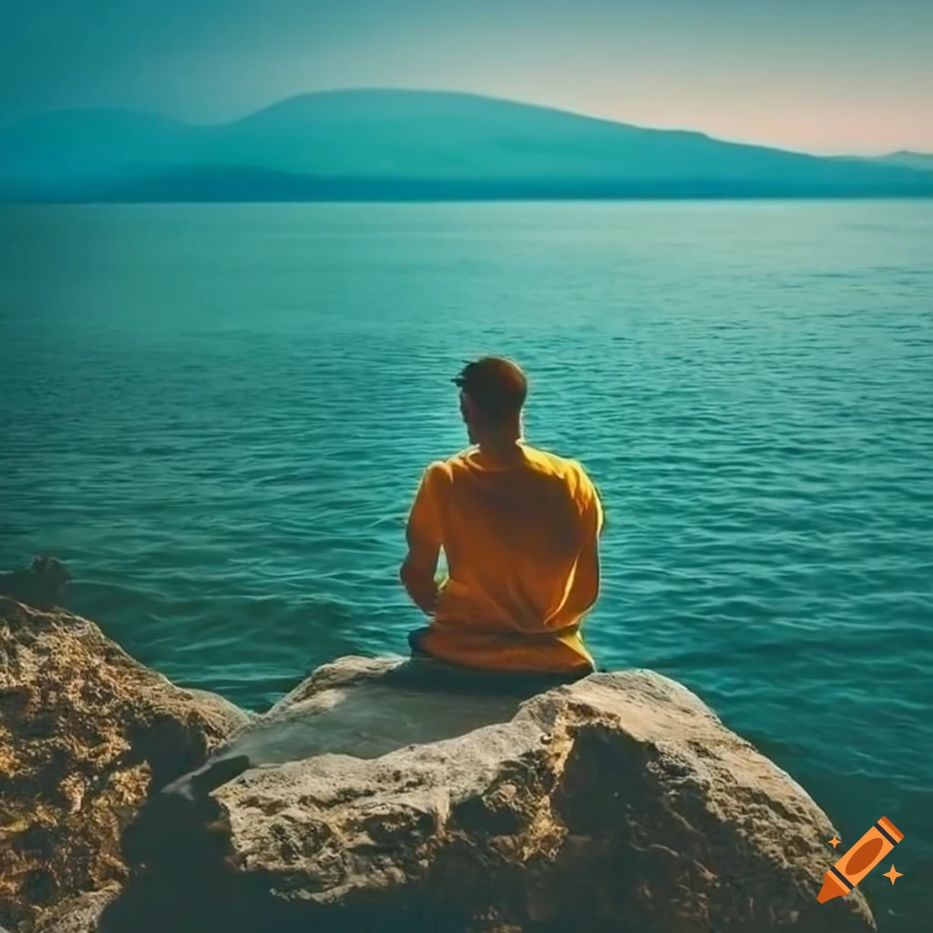 Seascape images created on Craiyon