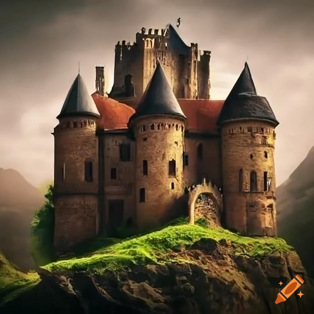 Old castle on Craiyon