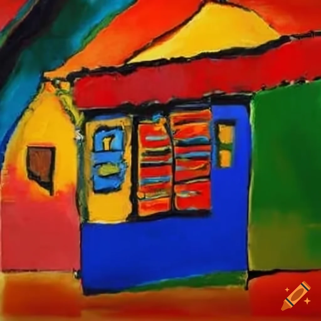 Houses images created on Craiyon