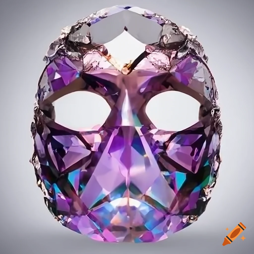 Crystal mask on Craiyon