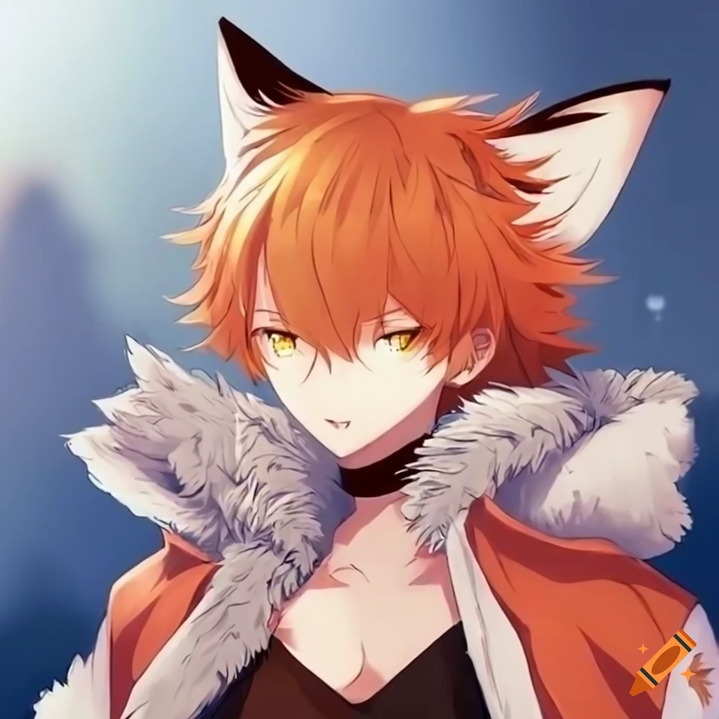 Fox boy anime character on Craiyon
