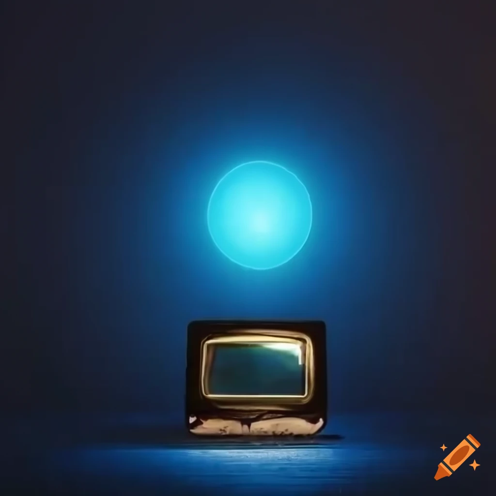 Dark screen with bursts of white light creating a distorted atmosphere ...