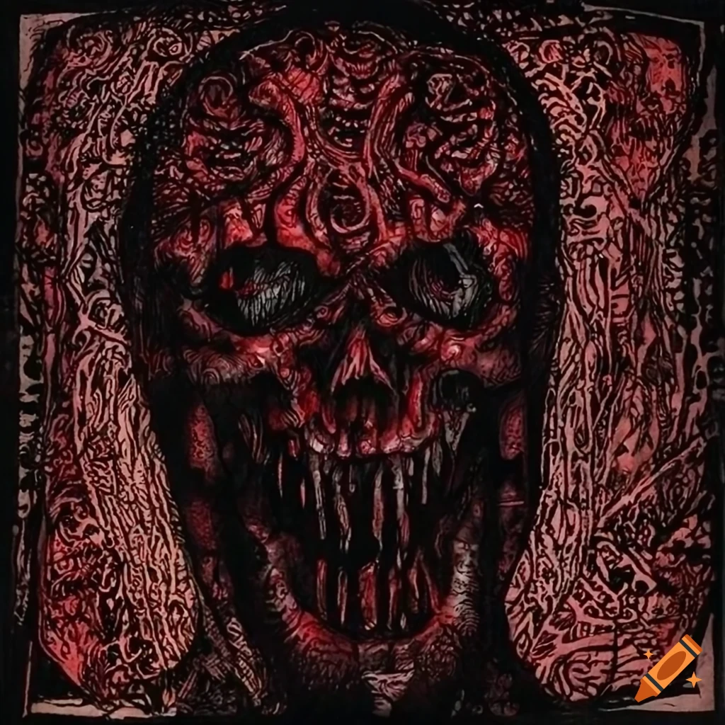 Intricate ink drawing of a tormented ghost in extreme anxiety on Craiyon