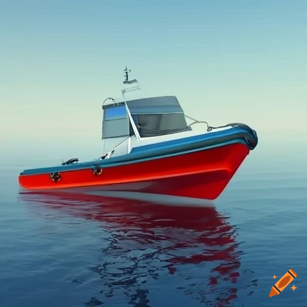 Work boat description for artistic rendering: the hans hass is a ...