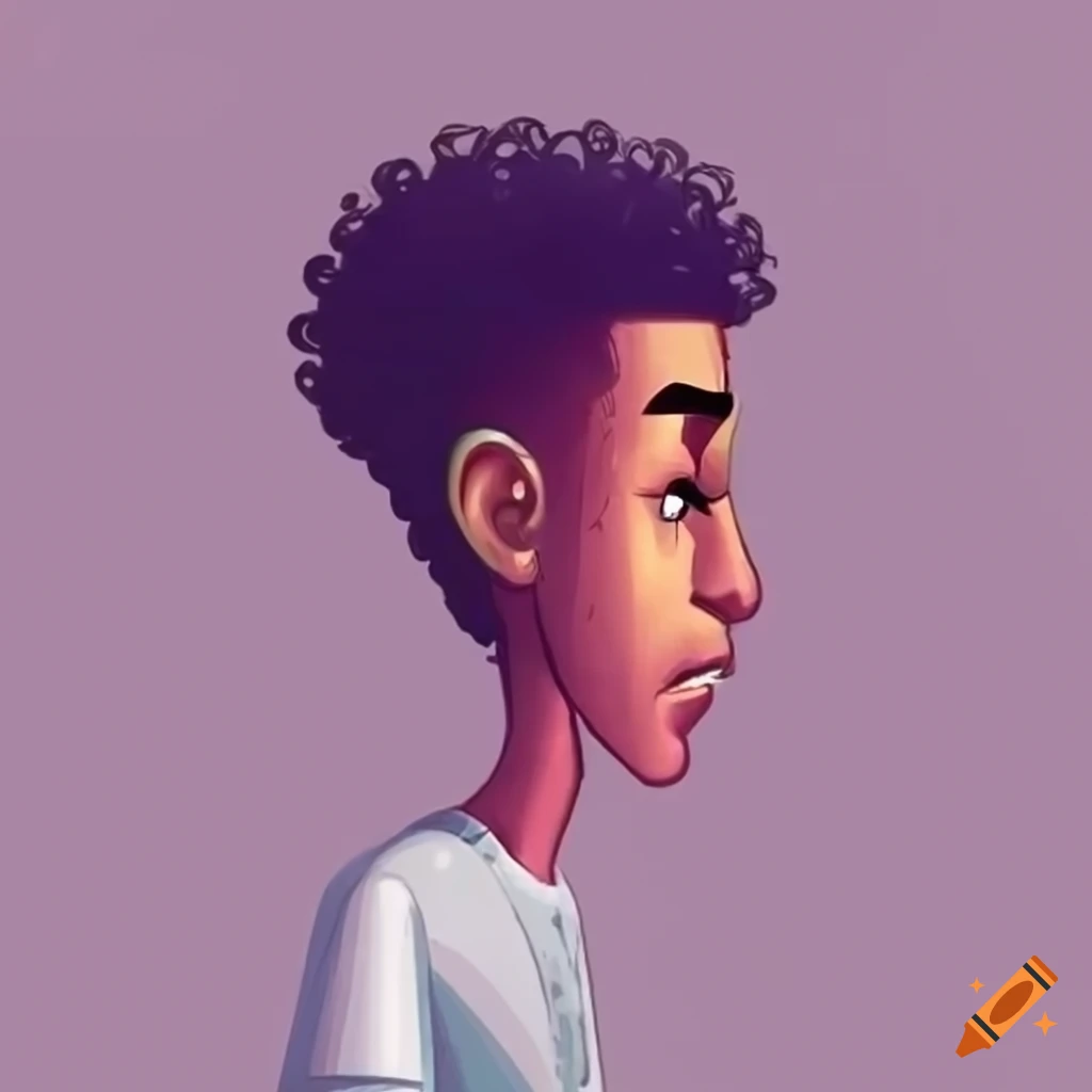 Split cartoon image showing character in stressed and cheerful states ...