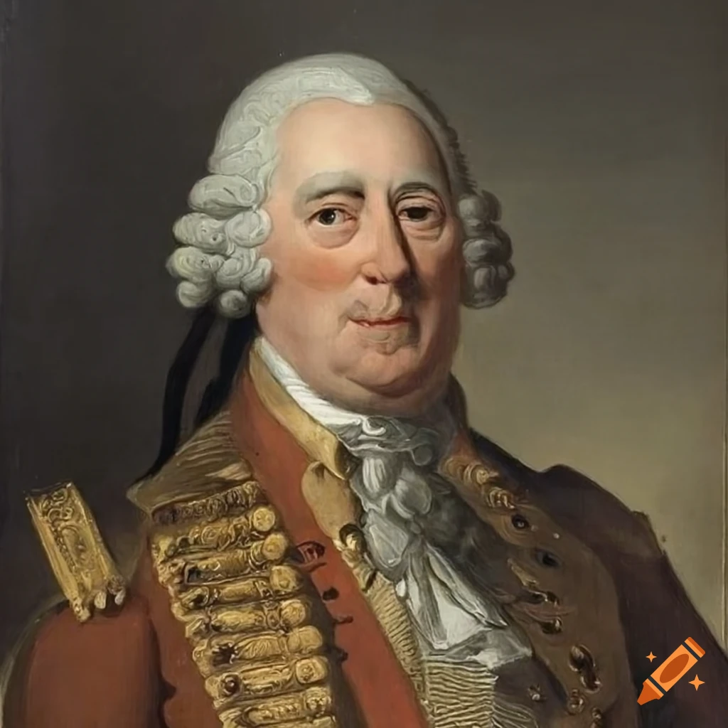 Portrait of former British Prime Minister Sir Robert Walpole in the ...