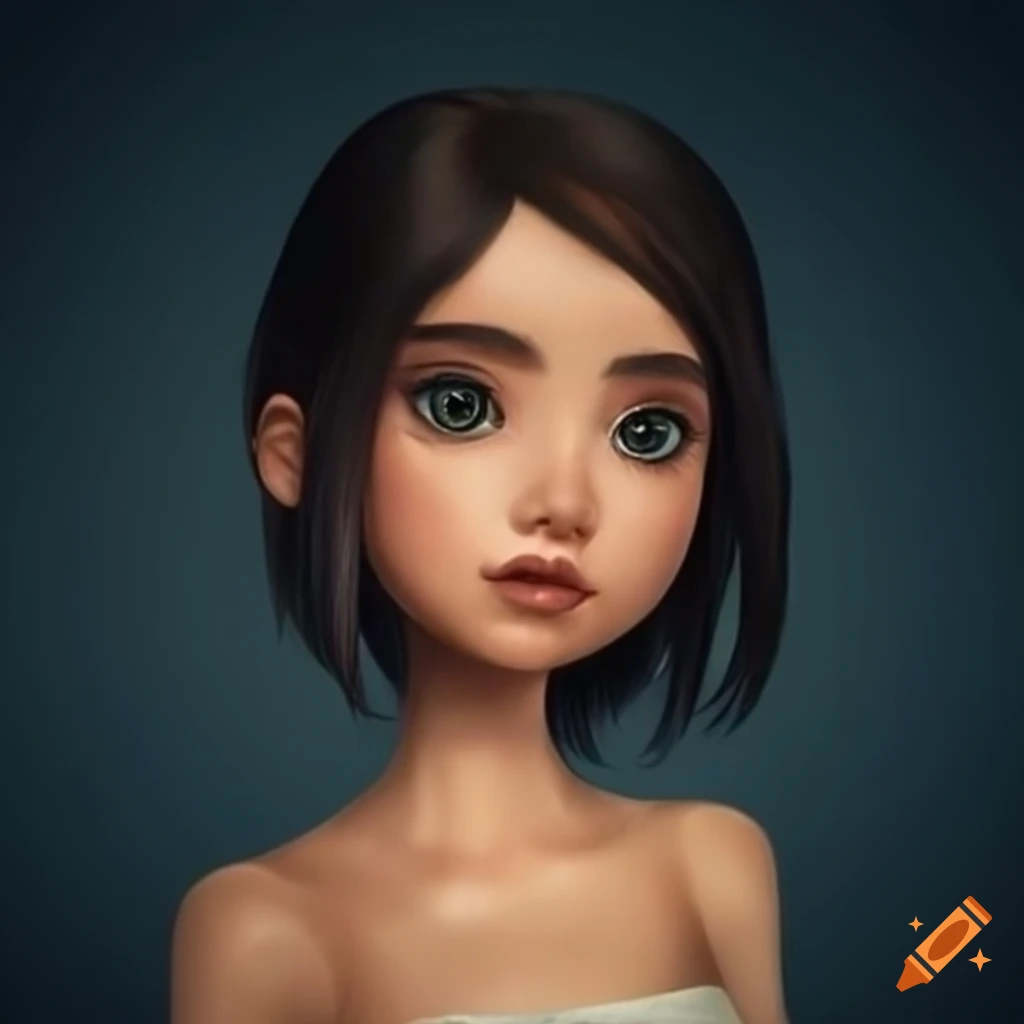 Girl On Craiyon