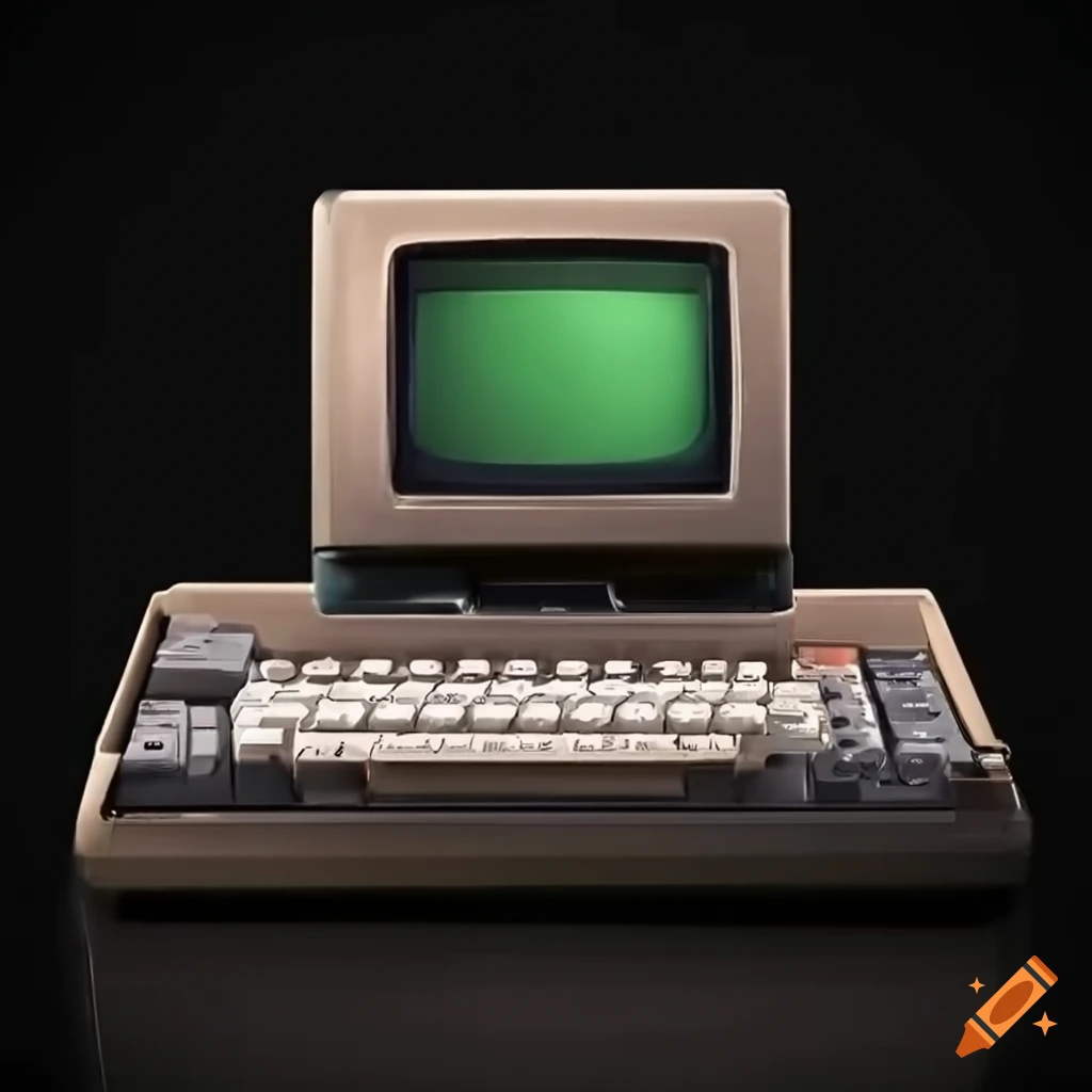 Retro computer terminal on Craiyon