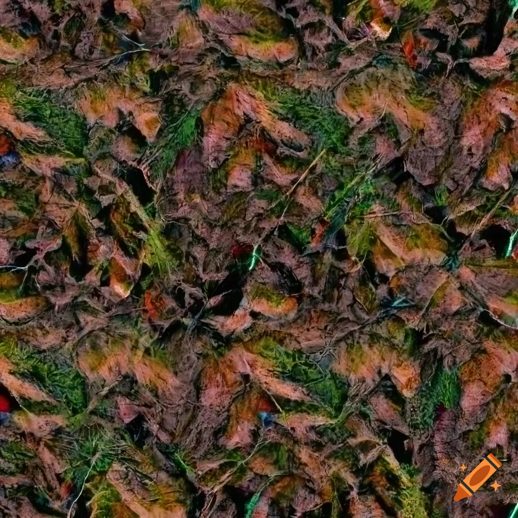 High-res 2d seamless alpha map of nature textures including leaves and ...