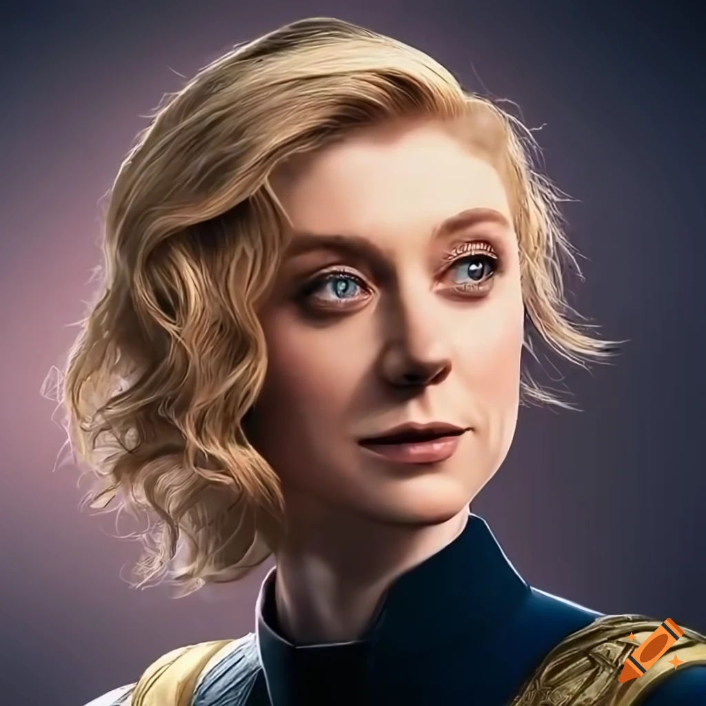 Daniel craig and young elizabeth debicki as king and queen in a sci-fi ...