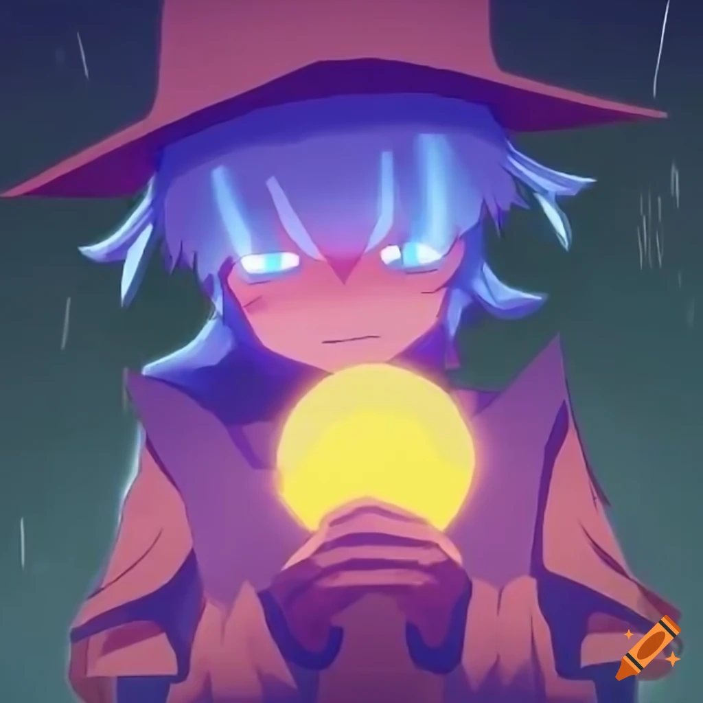 Video game protagonist niko as a final boss with yellow electricity and ...