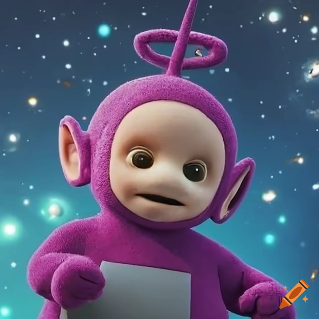 Teletubbies ready for combat in the Cosmic Dream War on Craiyon