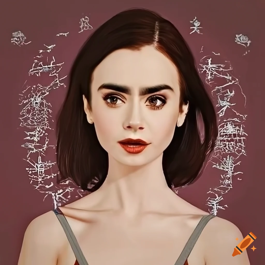 Lily Collins as a Disney princess in a Star Wars and Star Trek inspired ...