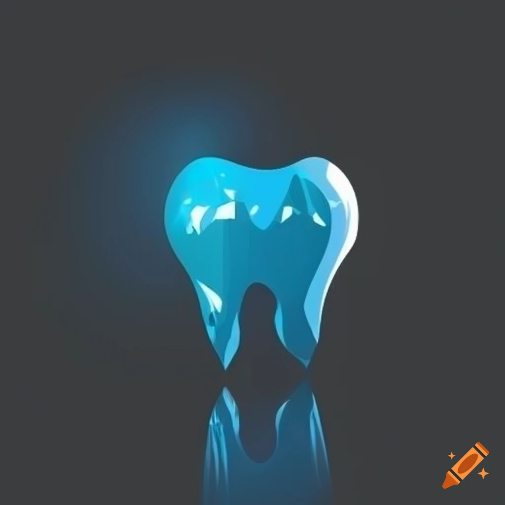 Logo design for Blue Diamond Dent with a bright blue diamond and tooth ...