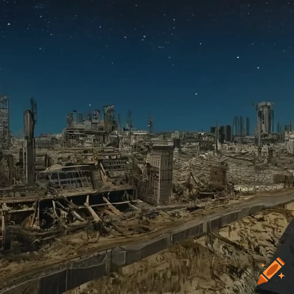 Ink and watercolor pc-98 pixel art of a desolate japanese cityscape in ...