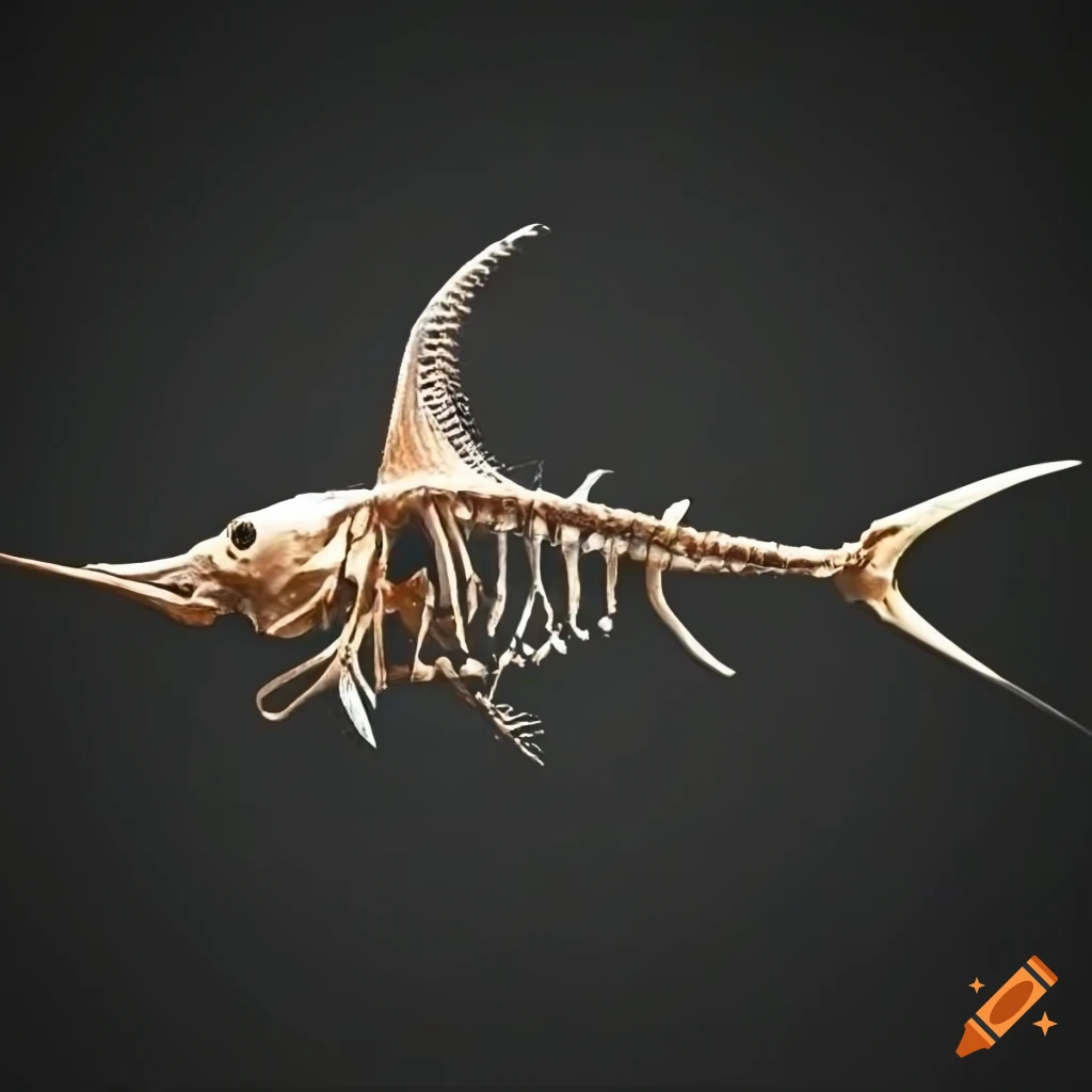 Swordfish Skeleton