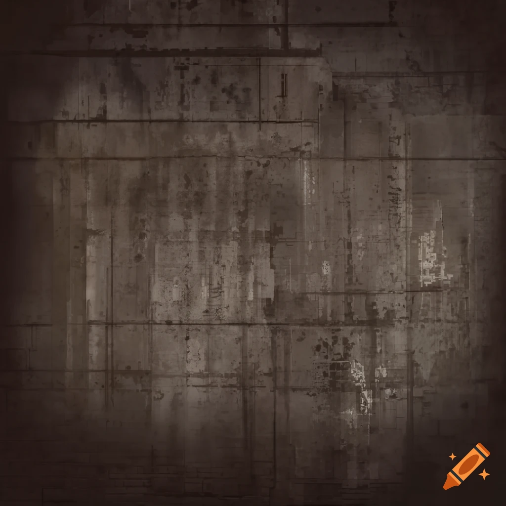 Pixel art of a dirty concrete wall on Craiyon
