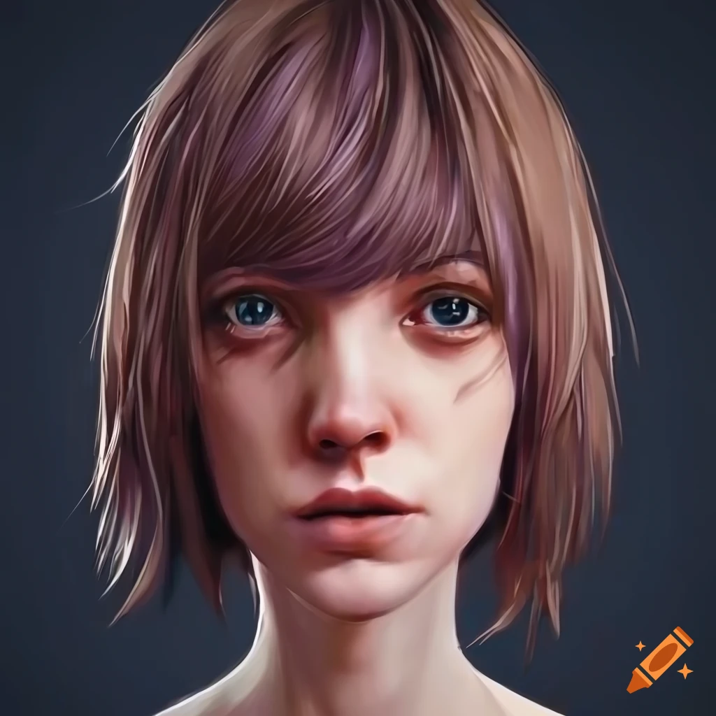 Digital art portrait of Max Caulfield from Life Is Strange on Craiyon