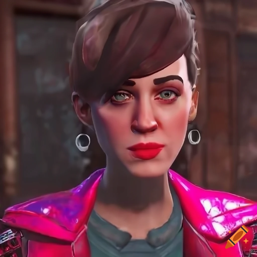 Piper wright inspired lips with a full pink glossy coat and lipstick on ...